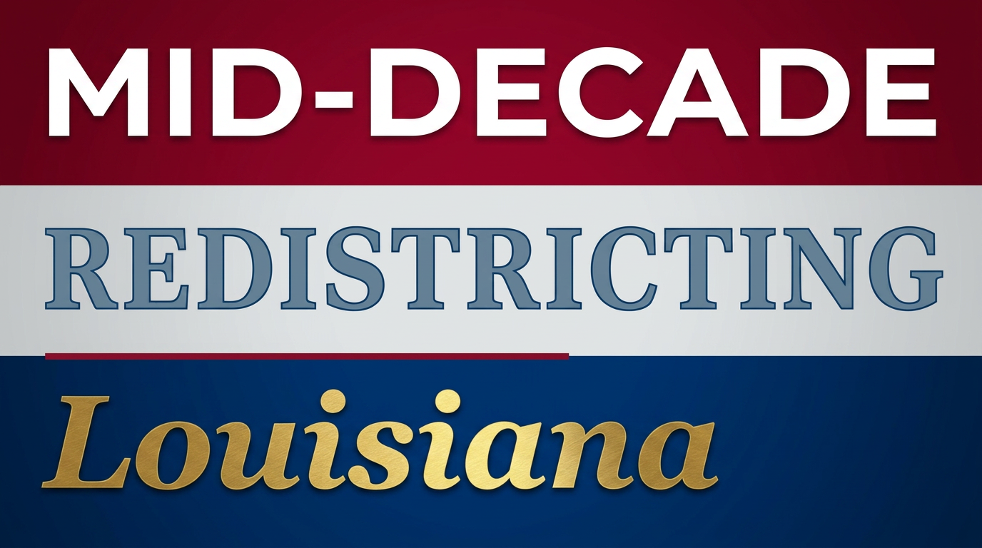 Louisiana Enacts New Congressional Map Into Law, Eliminating One ...